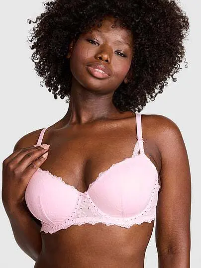 Pink Wink Wink™ Lightly Lined Balconette Bra - Pink