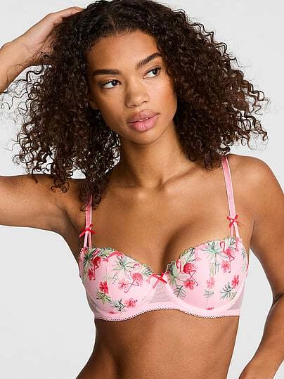 Pink Wink™ Lightly Lined Balconette Bra - Pink