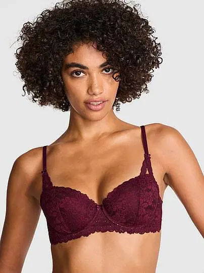 Pink Wink Wink™ Lightly Lined Balconette Bra - Purple