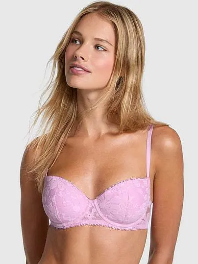 Pink Wink Wink™ Lightly Lined Balconette Bra - Purple