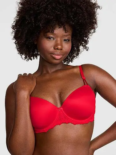 Pink Wink Wink™ Lightly Lined Balconette Bra - Red