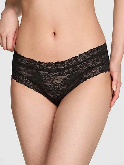 Pink Wink™ Cheeky Panty - Black