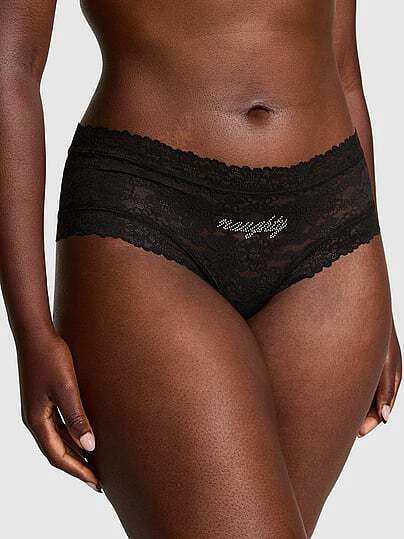 Pink Wink™ Cheeky Panty - Black