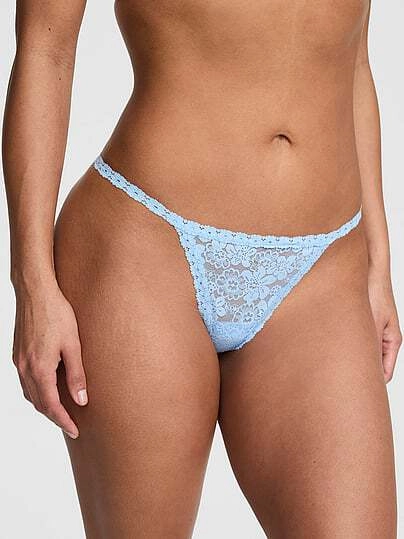 Pink Wink™ V-string Panty - Blue
