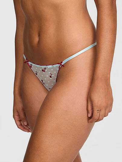 Pink Wink™ V-string Panty - Blue