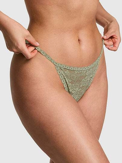 Pink Wink™ V-string Panty - Green