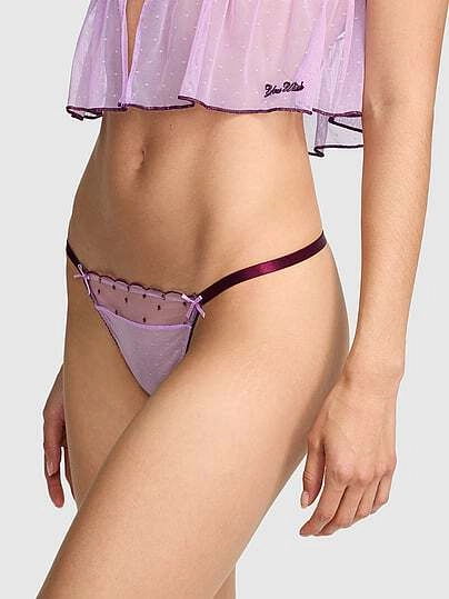 Pink Wink™ V-string Panty - Purple