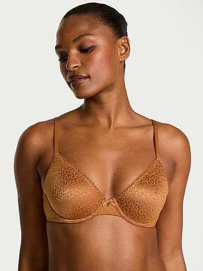 Victoria's Secret Body Victoria Invisible Lift Unlined Smooth Demi Bra - Brown