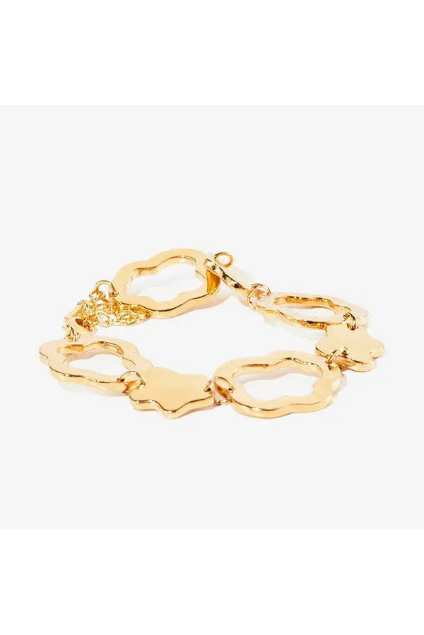 SOKO Njia Charm Link Bracelet - Gold