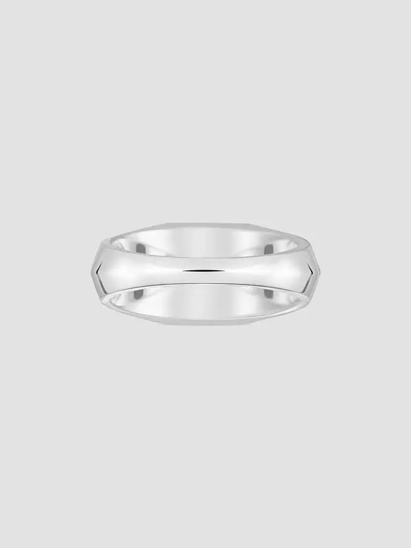 Gucci Sterling Trademark Thin Ring