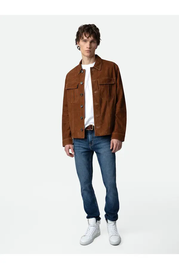Zadig&Voltaire Kuba Suede Jacket