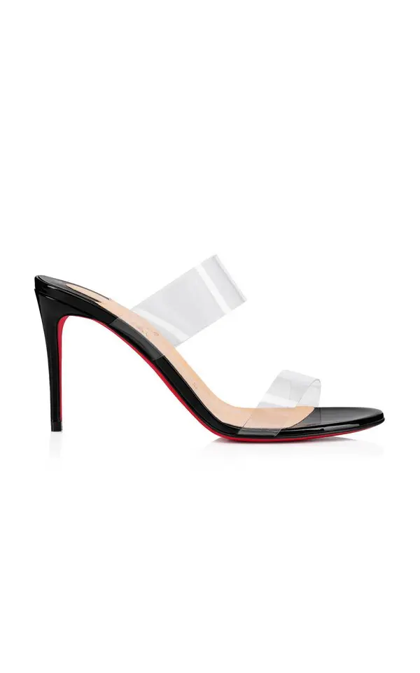 CHRISTIAN LOUBOUTIN Just Nothing 85mm Sandals - Black