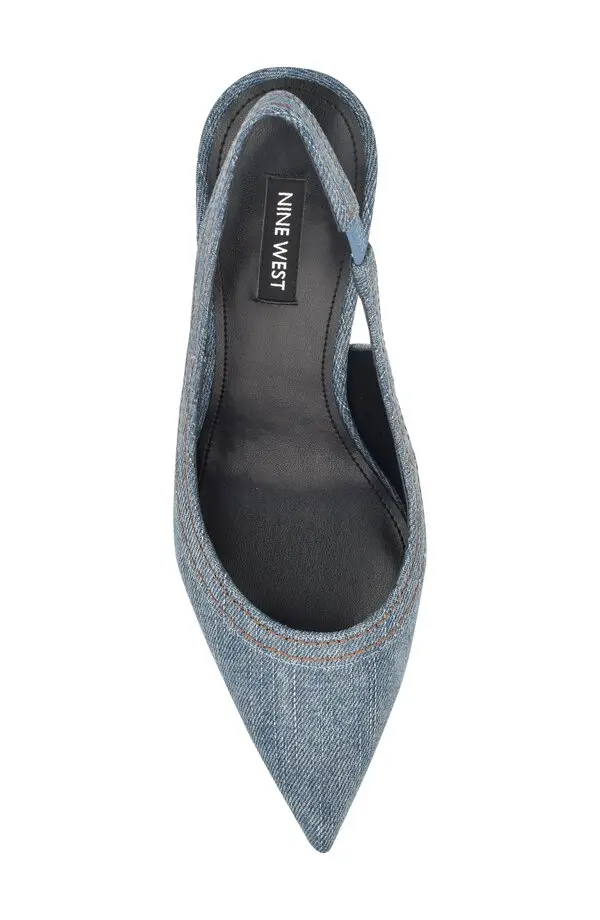 Nine West Denaye Pointed Toe Slingback Pump