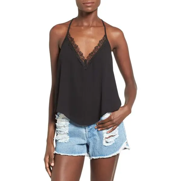 Astr The Label The Label Racerback Camisole - Black