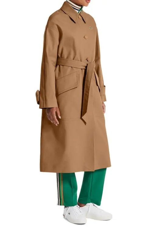Lacoste Belted Trench Coat
