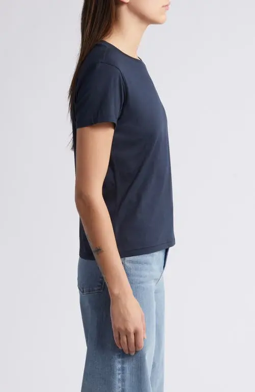 FRAME Baby Tee - Navy