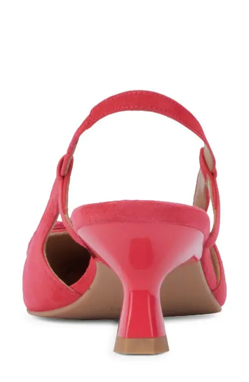 Aquatalia Arabella Kitten Heel Slingback Pumps