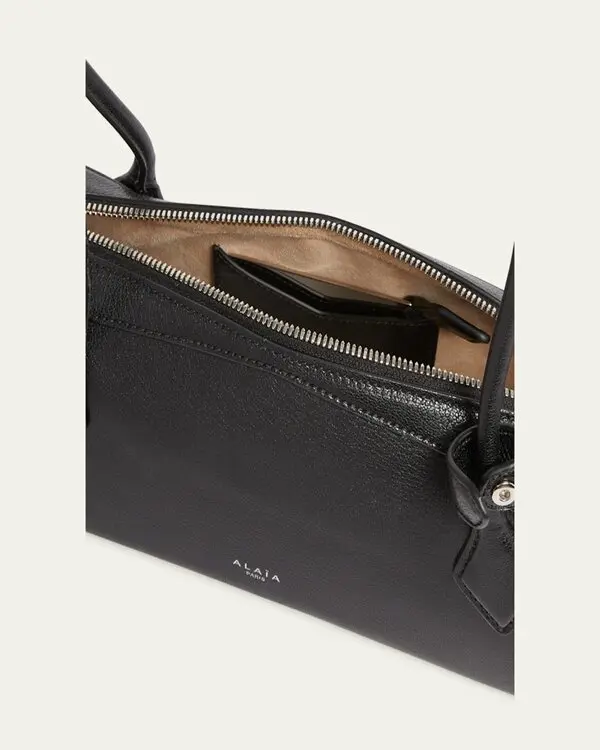 Alaïa Le Teckel Medium Shoulder Bag - Olive