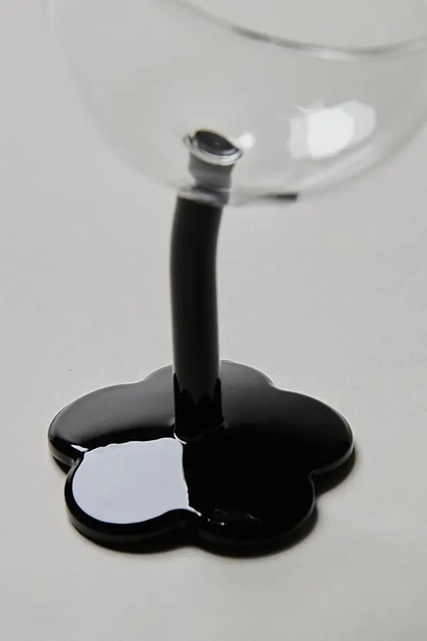 Free People Crooked Flower Wine Glass