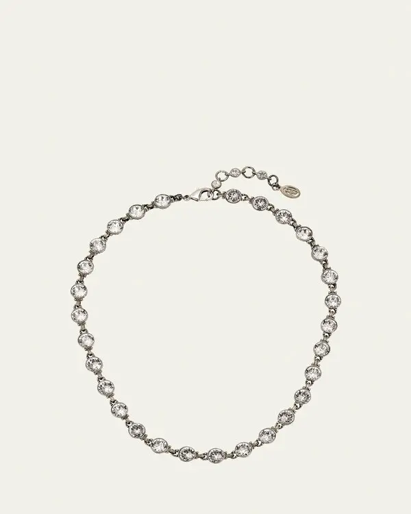BEN-AMUN Chain Necklace - Crystal