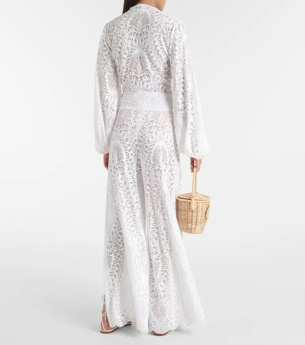 ALEXANDRA MIRO Tabitha Lace Top - White