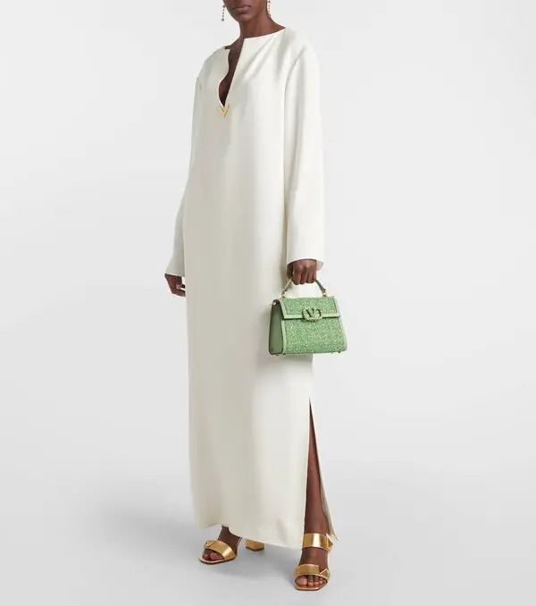Valentino Garavani Vsling Mini Tweed Crossbody Bag