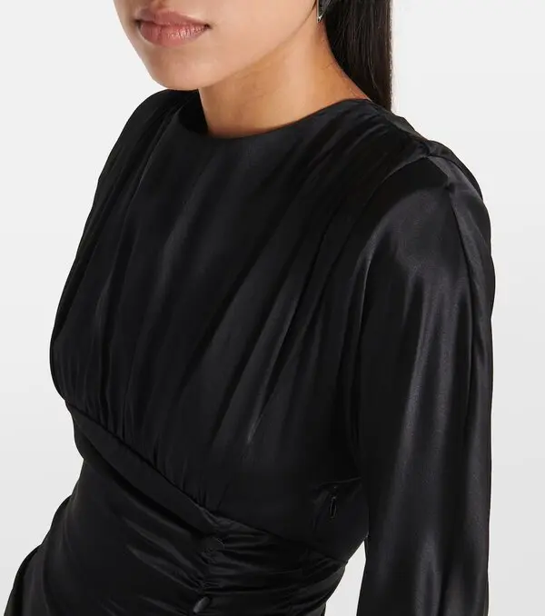 Alessandra Rich Silk Mini Dress