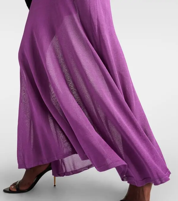 TOM FORD Halterneck Maxi Dress - Pink