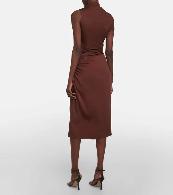 Christopher Esber Fusion Tee Midi Dress - Brown