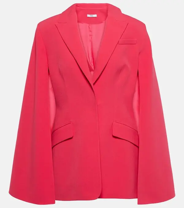 Safiyaa Hadley Caped Blazer - Pink