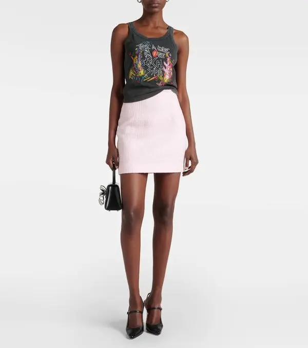 Alessandra Rich Printed Tank Top