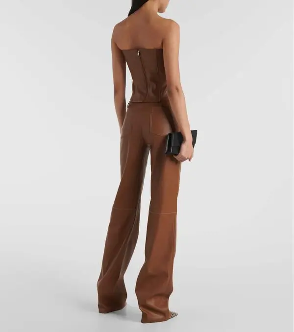 AYA MUSE Cida Low-rise Straight Pants