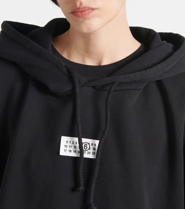 MAISON MARGIELA Logo Cotton Jersey Hoodie