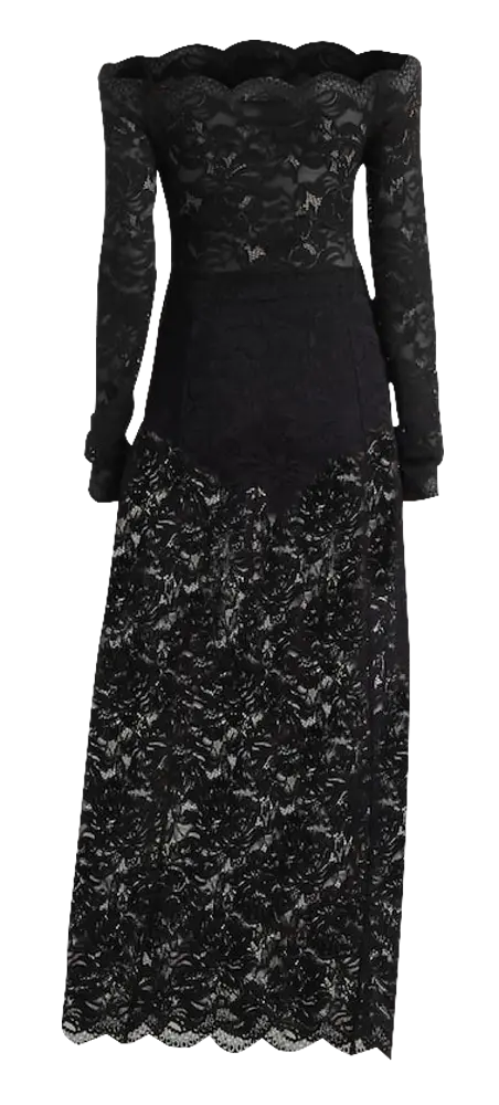 Rabanne Lace Maxi Dress