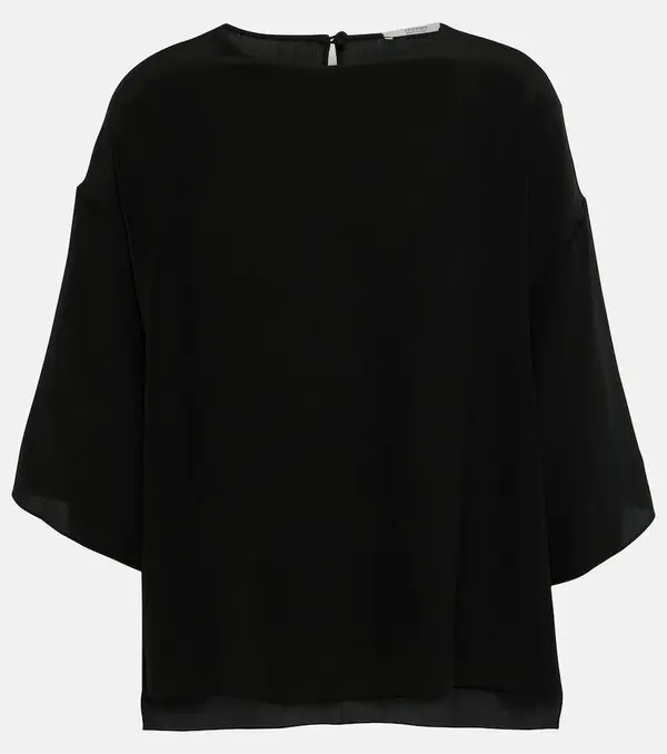 FFORME Silk T-shirt - Black