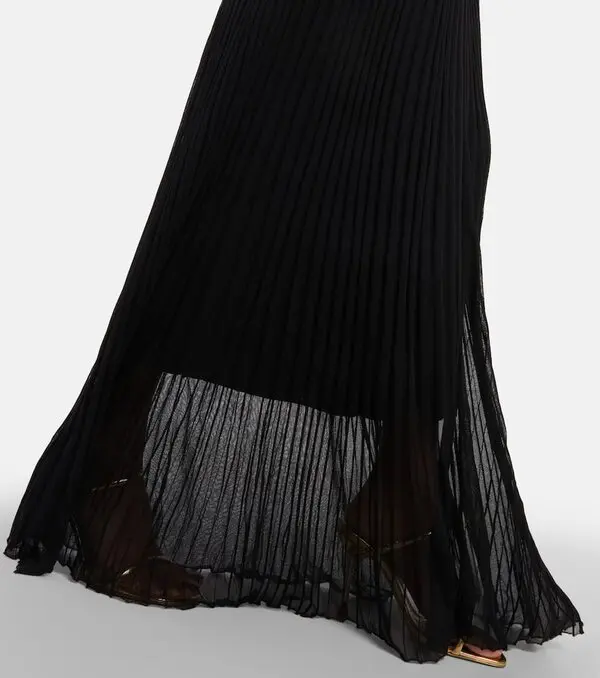 christopher esber reminiscence beaded adjustable dress S/M) 90s/Y2K Sue Wong Beaded Floral Applique Silk Midi Dress – The Clothing  Warehouse