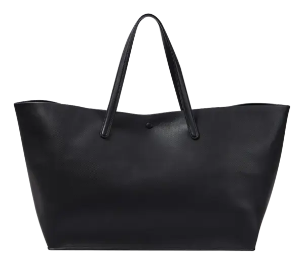 THE ROW Idaho Xl Leather Tote Bag - Black