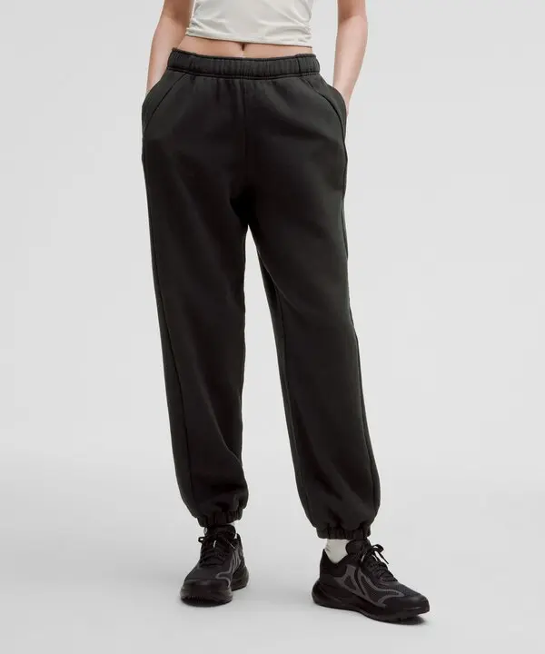 Lululemon Scuba Mid-rise Oversized Jogger - Black