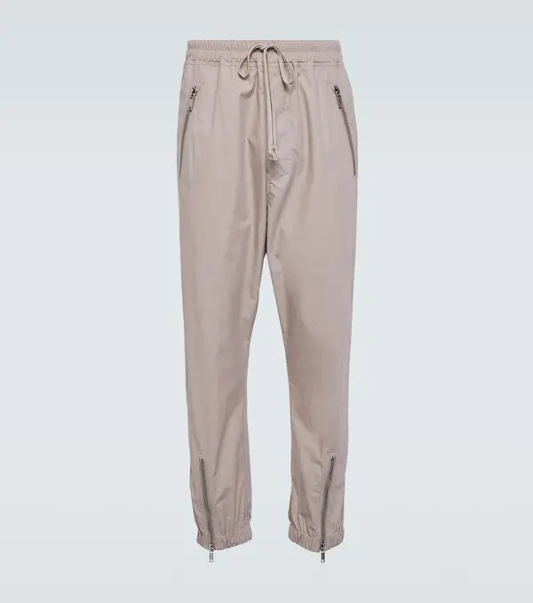 Rick Owens Cotton Poplin Chino Pants