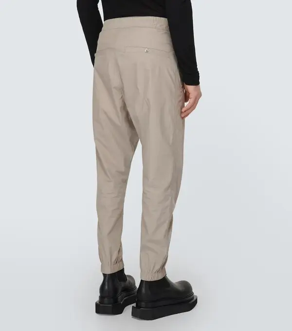 Rick Owens Cotton Poplin Chino Pants