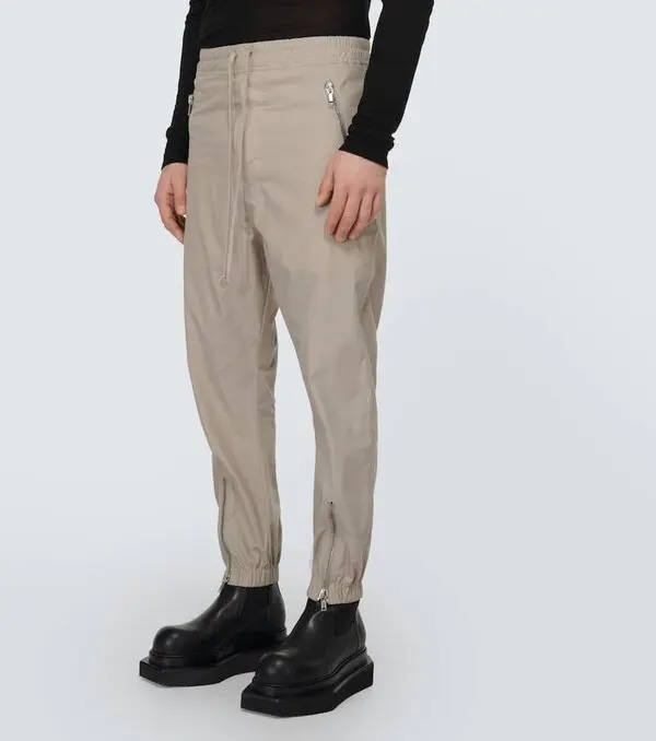 Rick Owens Cotton Poplin Chino Pants