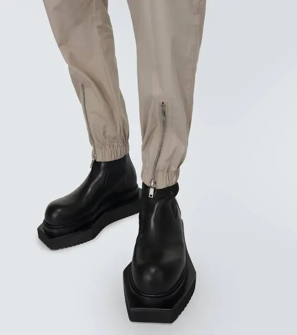 Rick Owens Cotton Poplin Chino Pants