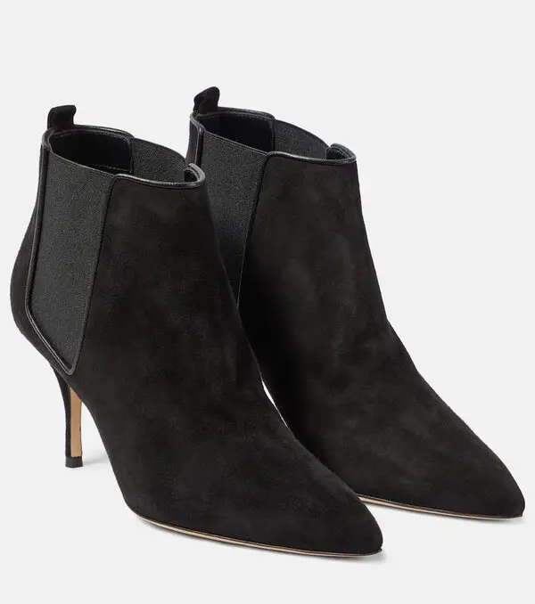 Manolo Blahnik Dildi Otto Ankle Boots