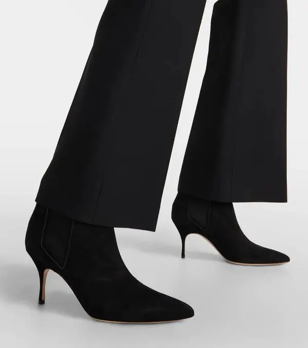 Manolo Blahnik Dildi Otto Ankle Boots