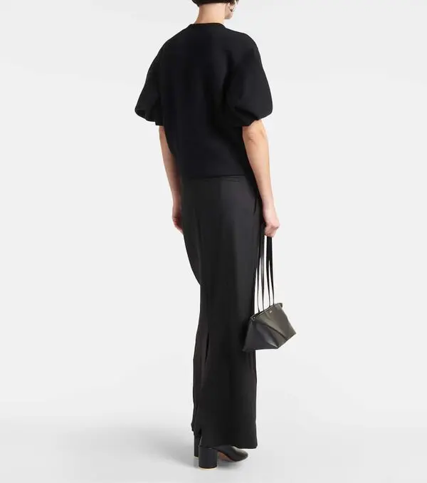 Sacai Cotton-blend Jersey Sweatshirt