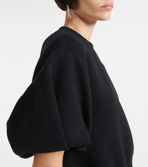 Sacai Cotton-blend Jersey Sweatshirt