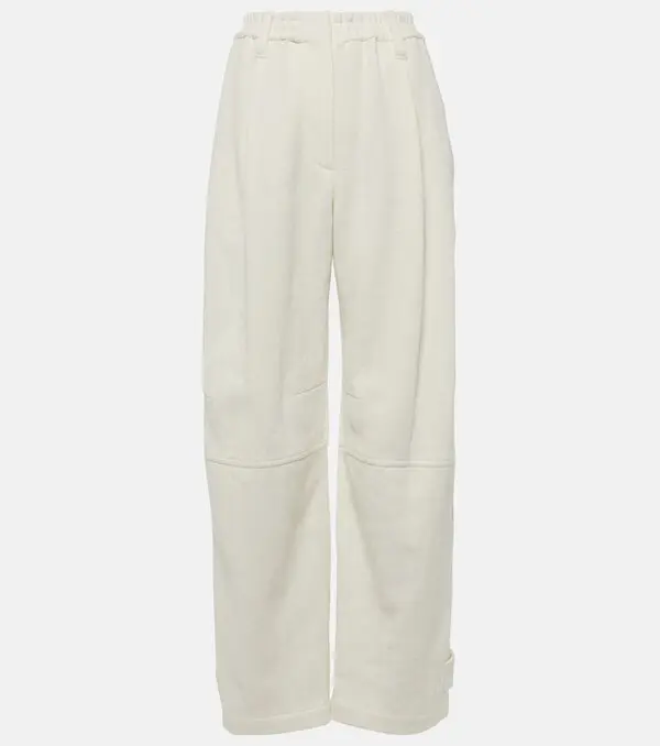 Brunello Cucinelli Herringbone Straight Pants