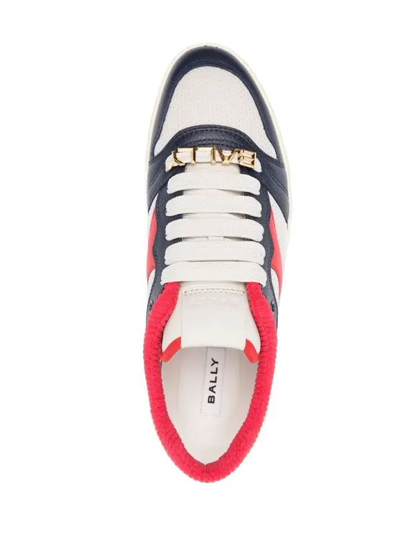 Bally Logo-plaque Panelled Sneakers