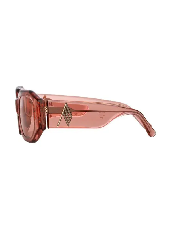 Linda Farrow Blake Oval-lenses Sunglasses - Pink
