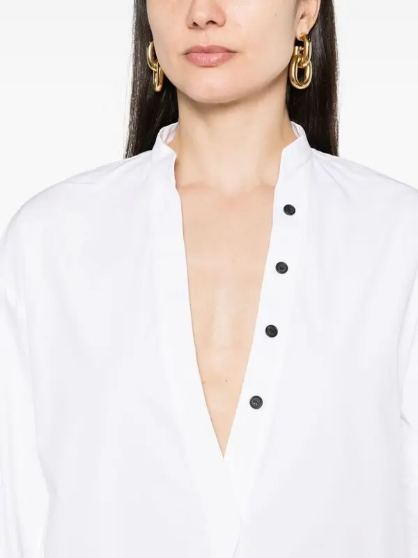 Khaite Brom Shift Midi Dress